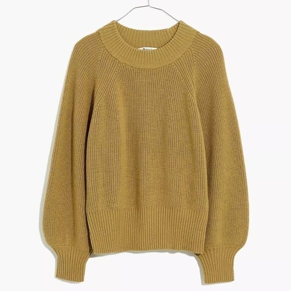 Madewell | Sweaters | Madewell Poole Balloon Sleeve Pullover Sweater ...